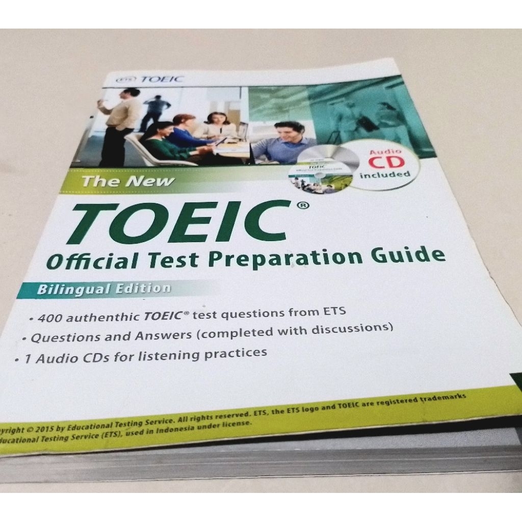 Jual Buku The New TOEIC Official Test Preparation Guide | Shopee Indonesia