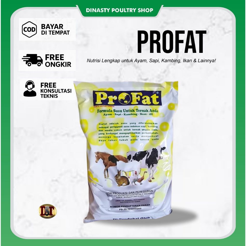 Jual Susu Profat formula - 1kg Susu Formula Nutrisi Lengkap Untuk Ayam ...