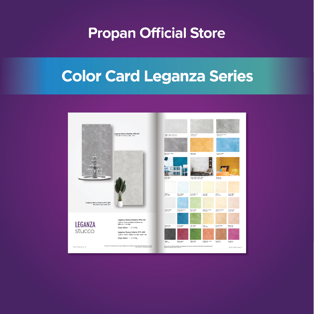 Jual PROPAN LEGANZA SERIES COLOR CARD | Shopee Indonesia