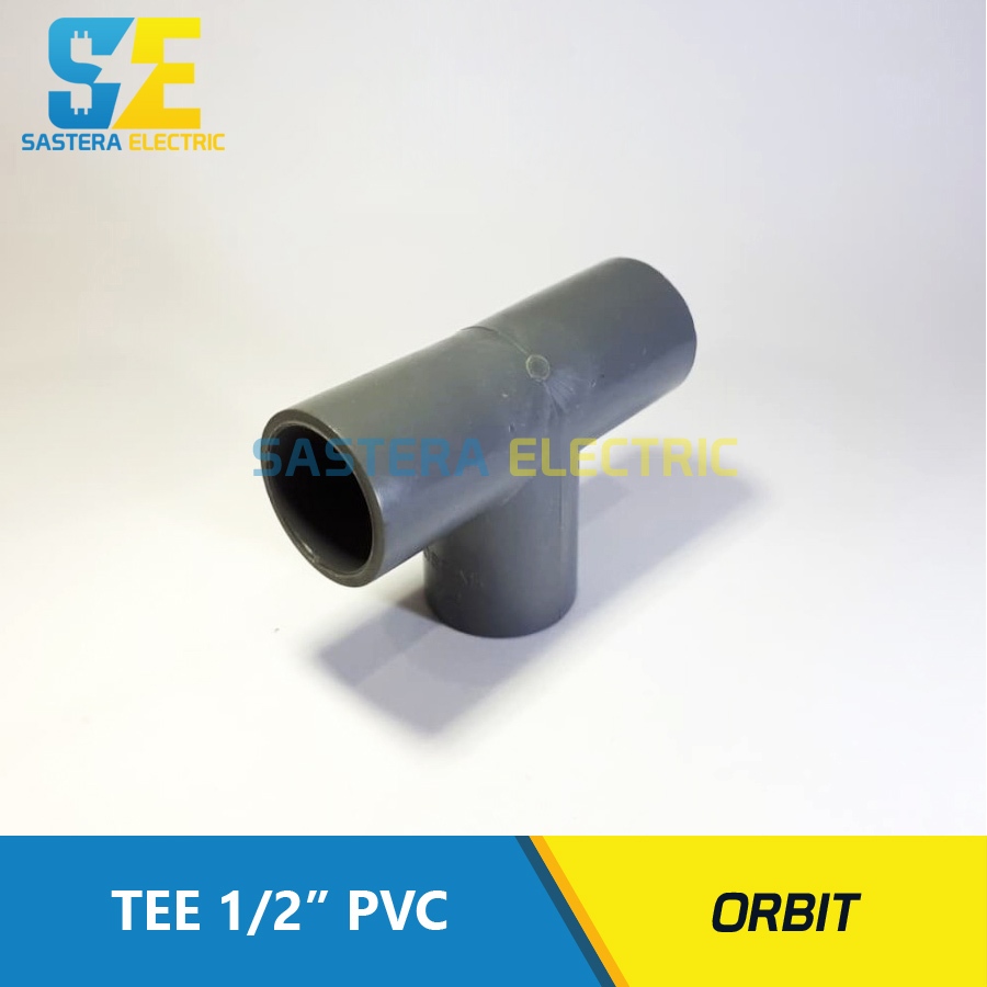 Jual Tee 1/2" inch PVC Orbit / Tee Pipa 1/2" inch / T 1/2" / Tee 0,5 ...