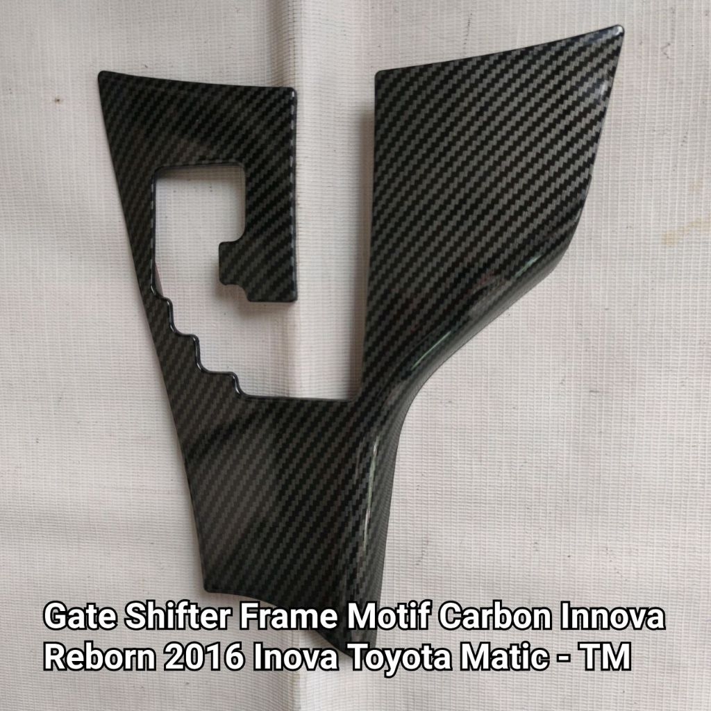 Jual Gate Shifter Frame Motif Carbon Innova Reborn 2016 Inova Toyota ...