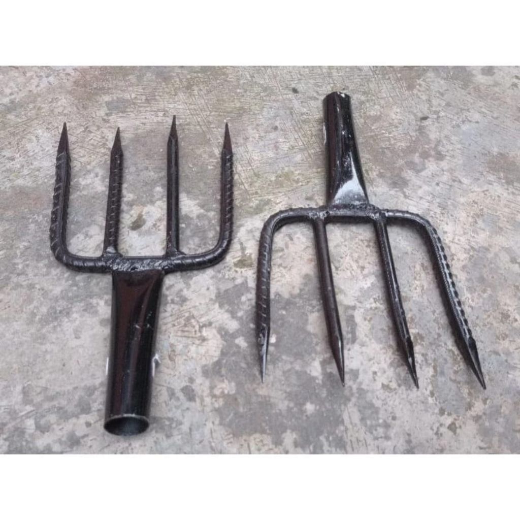 Jual Garpu Injak Tanah 4 Jari - Garuk 4 Jari Bahan Besi Beton Ulir ...