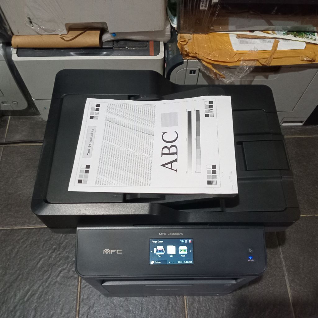 Jual Printer Brother MFC-L5900DW PotoCopy F4 monochrome | Shopee Indonesia