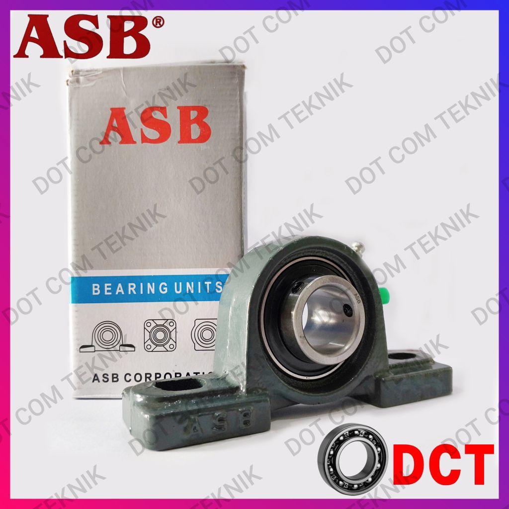 Jual PILLOW BLOCK BEARING UCP 201-8 ASB (AS : 1/2" atau 12,7MM ...