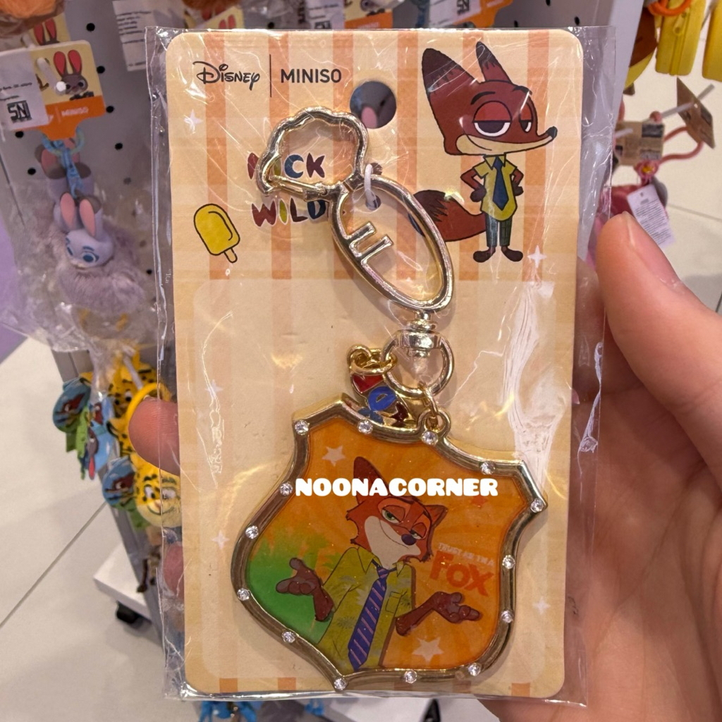 Jual Miniso x Zootopia‼️ Gantungan Kunci / Bag Charm / Keychain Metal ...