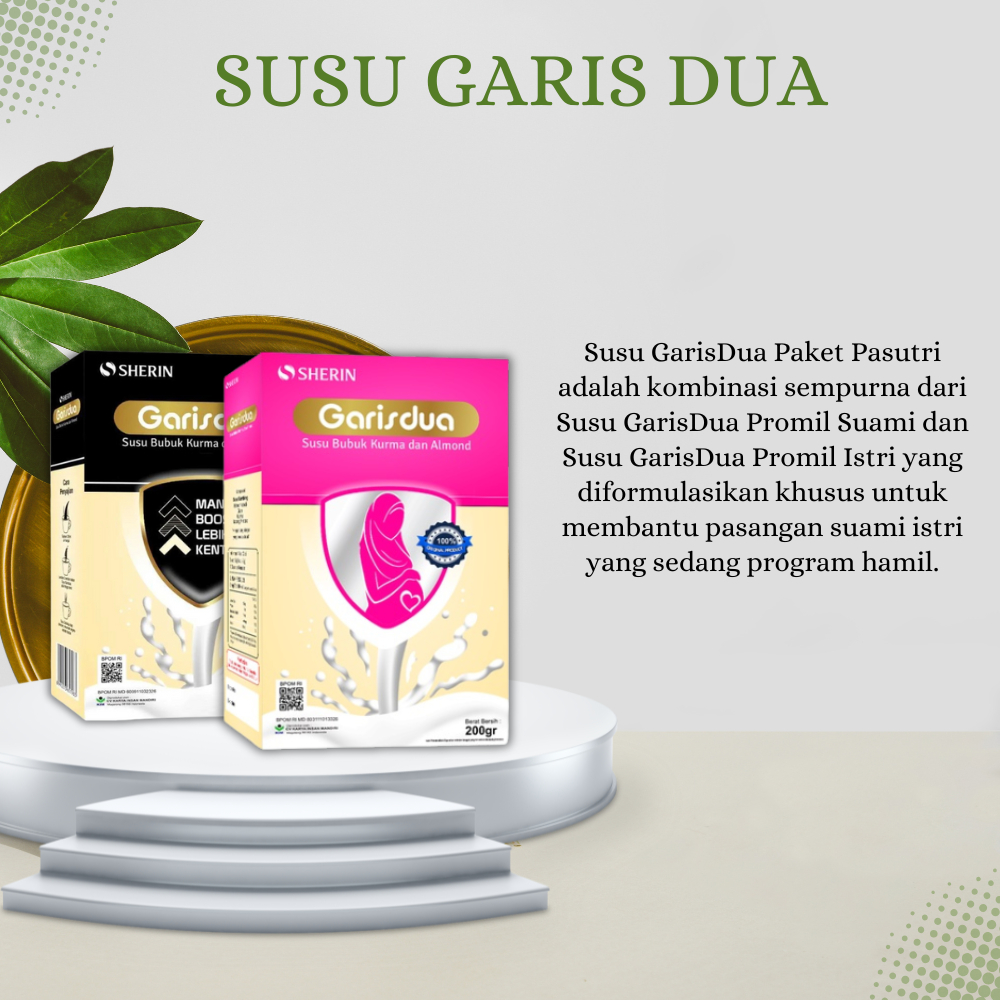 Jual Susu Garis Dua untuk Promil kaya Vitamin Meningkatkan Kesuburan ...