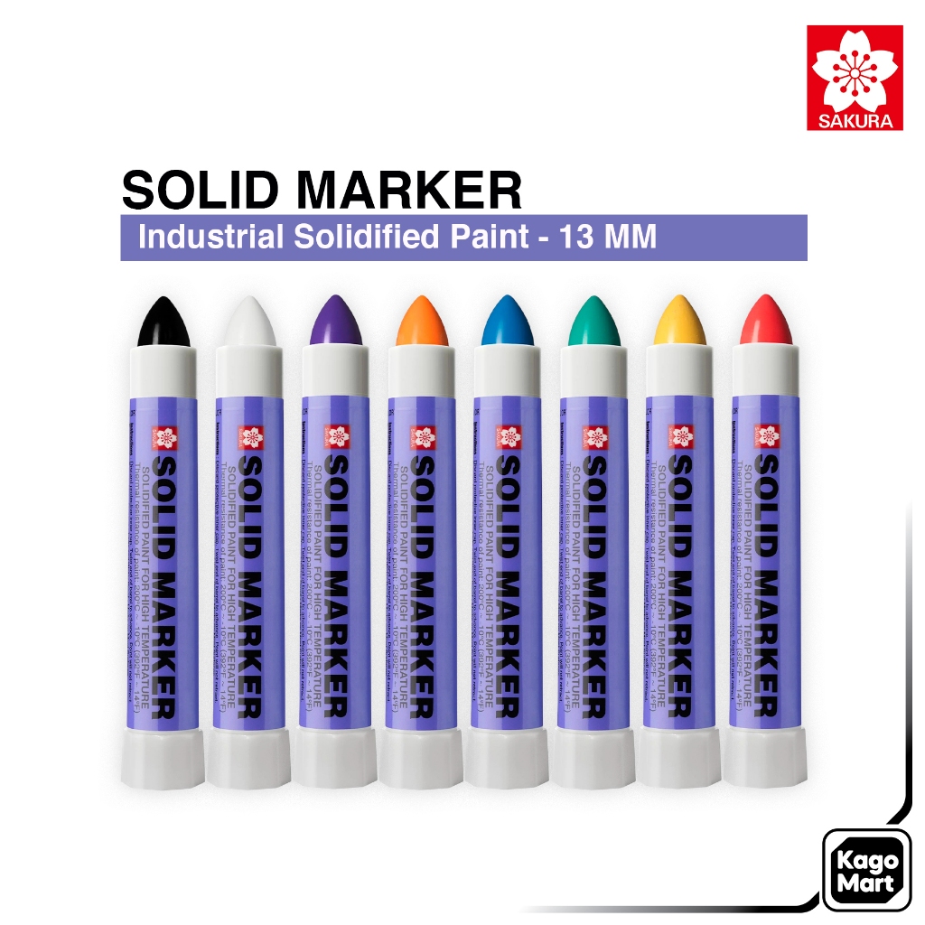 Jual Sakura Solid Marker Solidified Paint Industrial Permanent ...