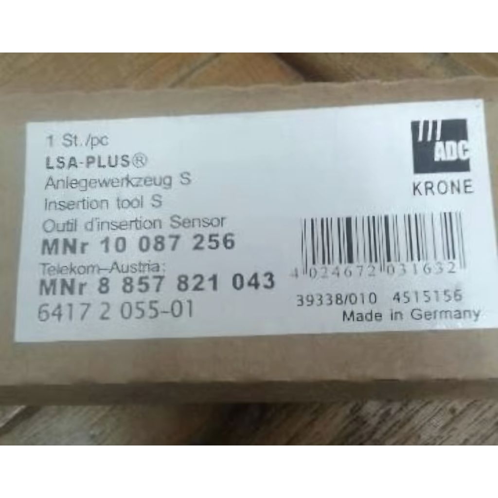 Jual Insertion Tool LSA Plus Krone / Tang Krone / Tang Crone | Shopee ...