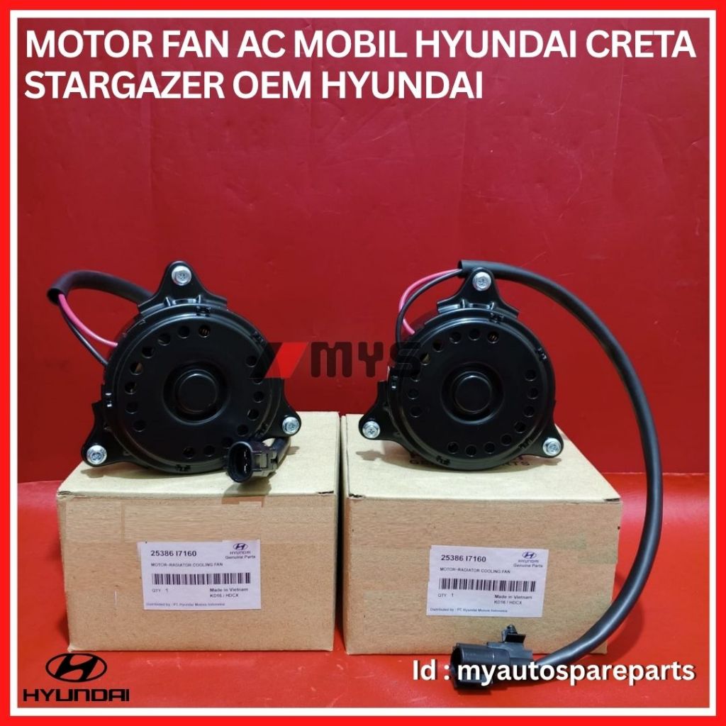 Jual MOTOR FAN AC Mobil HYUNDAI Creta Stargazer OEM HYUNDAI | Shopee ...