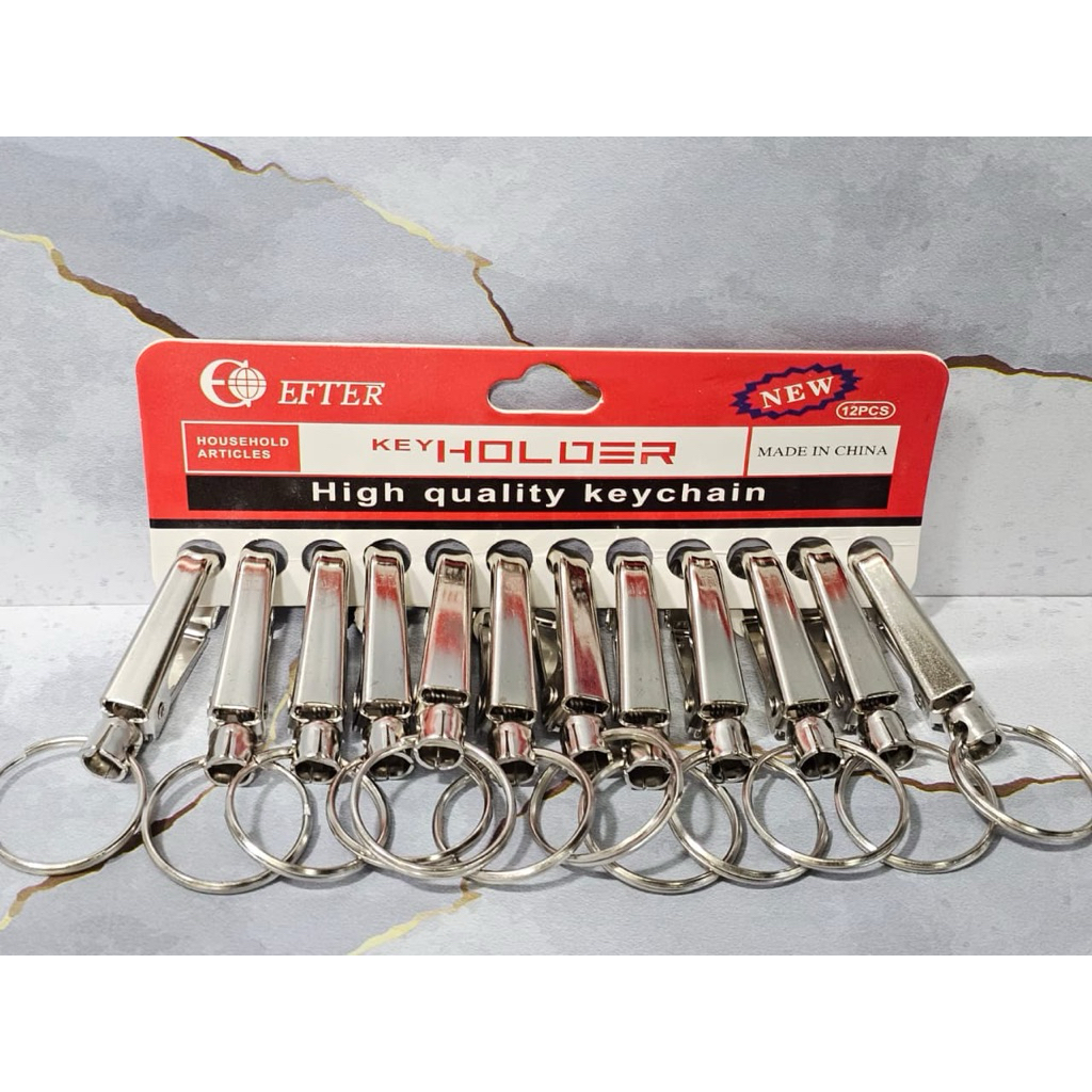 Jual Grosir 12 Pcs Gantungan Kunci Besi Ring Carabiner Karabiner Gantungan Kunci Motor Tas ...