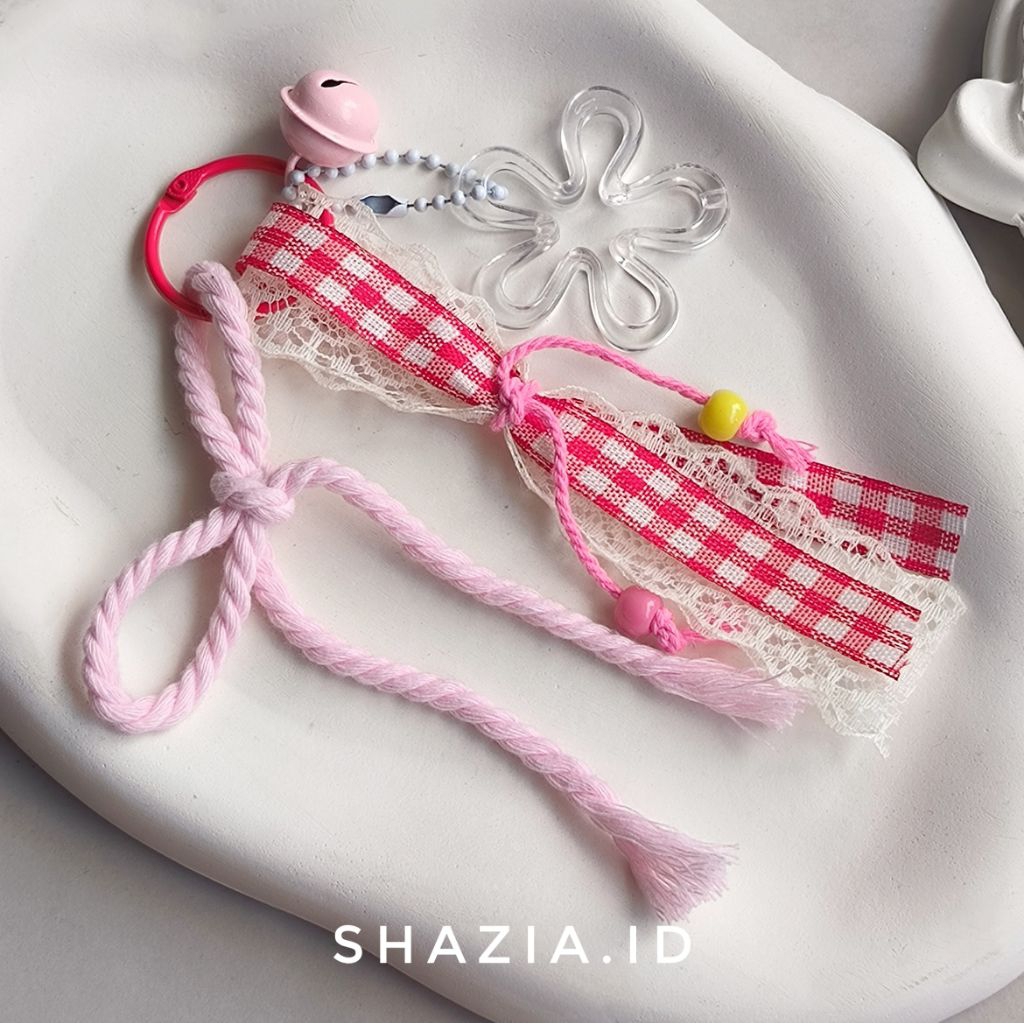 Jual SHAZIA.ID Bag Charm Khadijah Gantungan Tas Kunci Macrame Macram ...