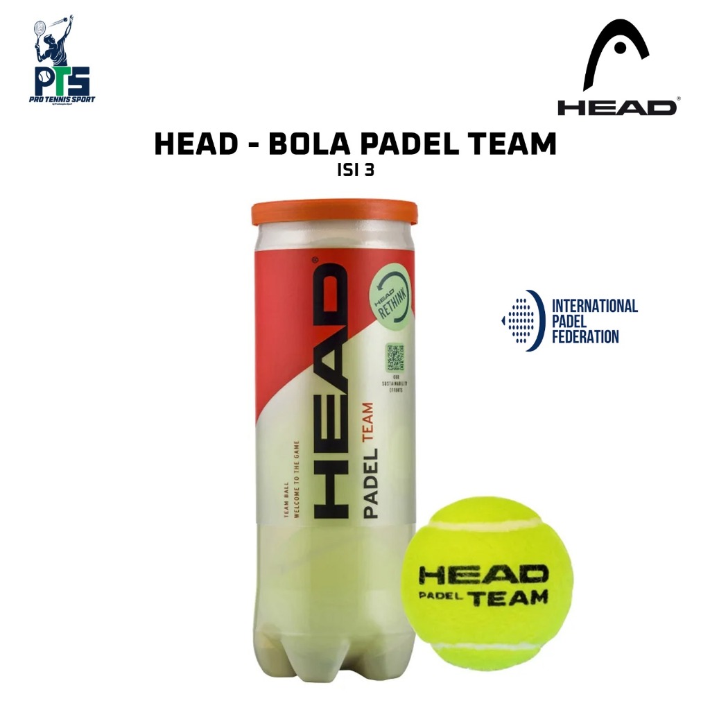 Jual Bola Padel Head Team isi 3 | Shopee Indonesia