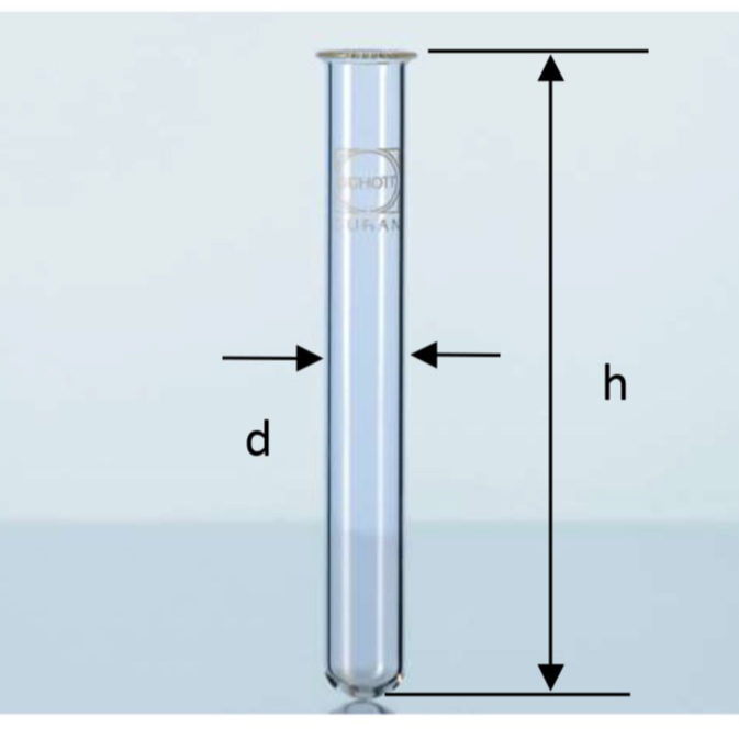 Jual DURAN|TABUNG REAKSI 70mL OD25x200mm Straight Rim Test Tube DURAN ...