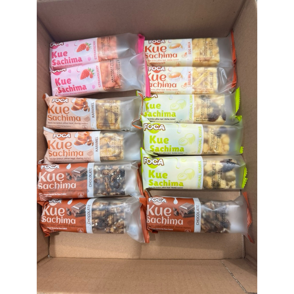 Jual Foca Kue Sachima Ala China 1 Paket Mix 12 Pcs @3 Per Rasa snack ...