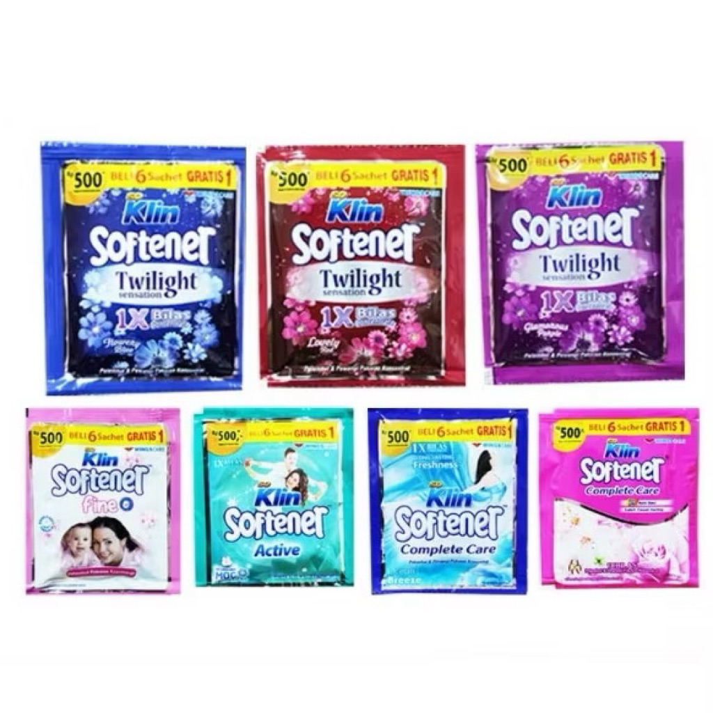Jual SOFTENER SOKLIN PELEMBUT PEWANGI PAKAIAN 14 ml all variant ...
