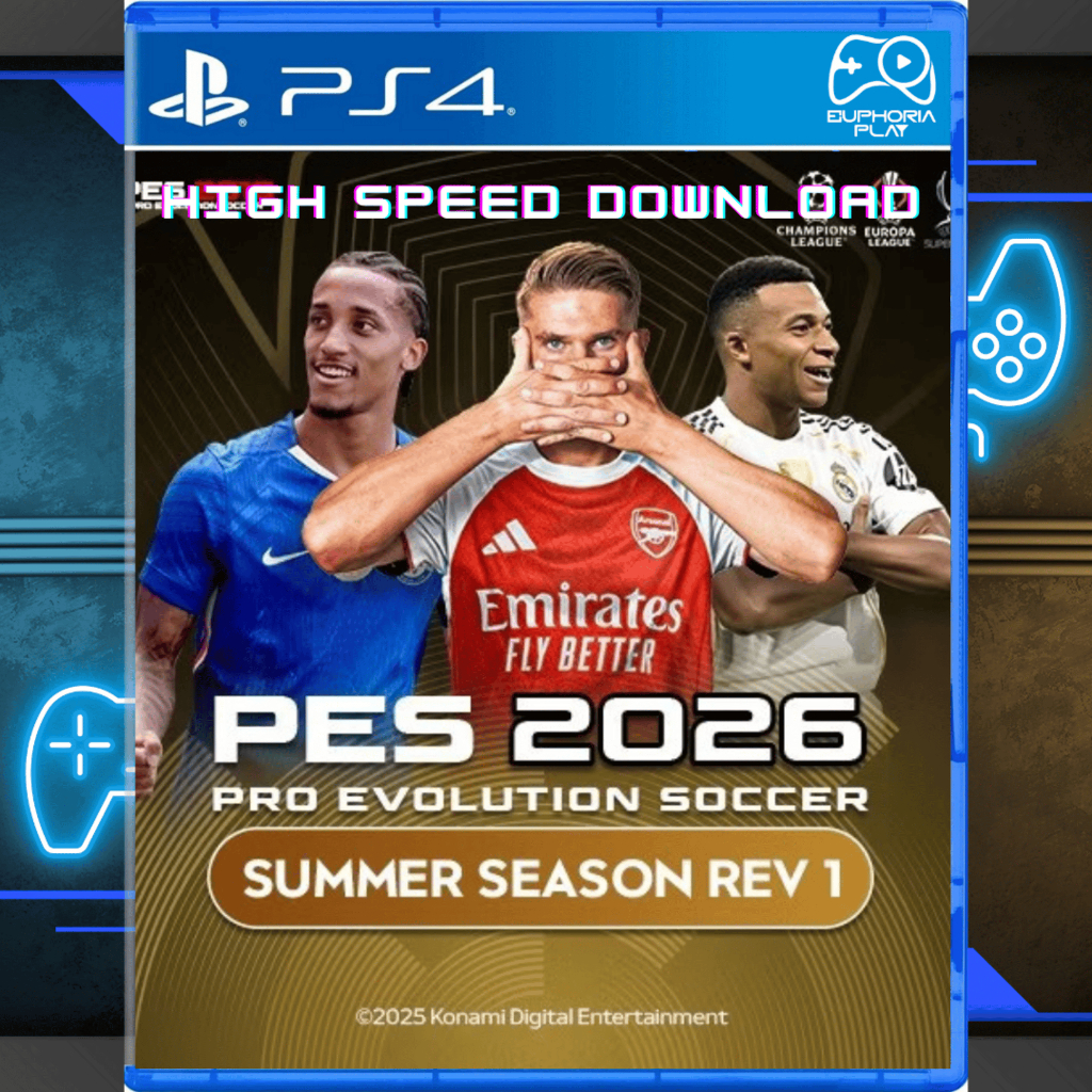 Jual EFOOTBALL PES 2026 PS4 HEN – SGR Patch Summer Update | Full Update Musim 2025 / 2026 ...