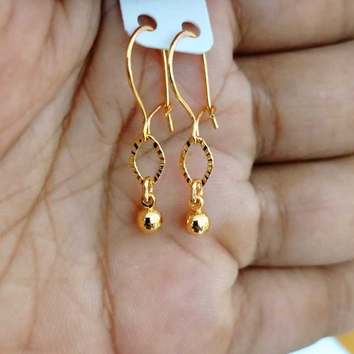Jual promo anting gantung anak perempuan dan remaja anting titanium ...