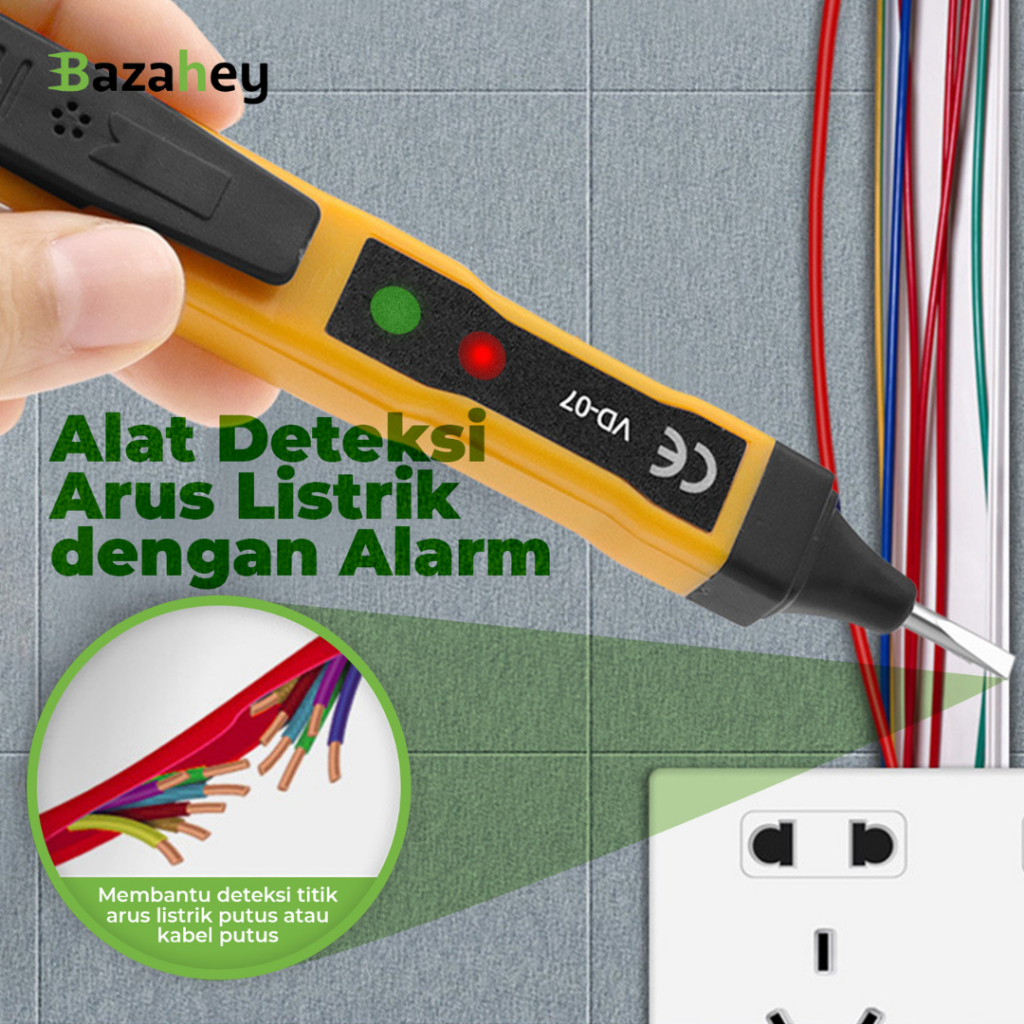 Jual Tespen Listrik Digital AC/DC | Non-Contact Voltage Tester Otomatis ...