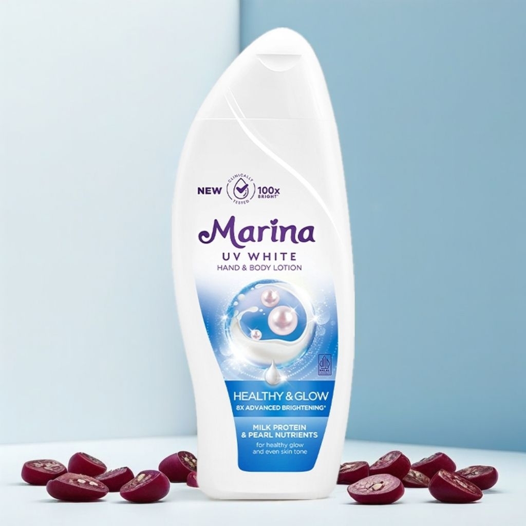 Jual Marina hand & bidy healty glow 185ml | Shopee Indonesia