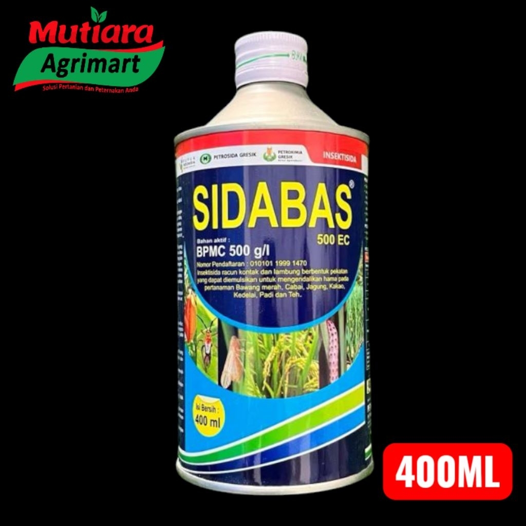 Jual INSEKTISIDA SIDABAS 500EC 400ML // OBAT PEMBASMI HAMA TANAMAN ...