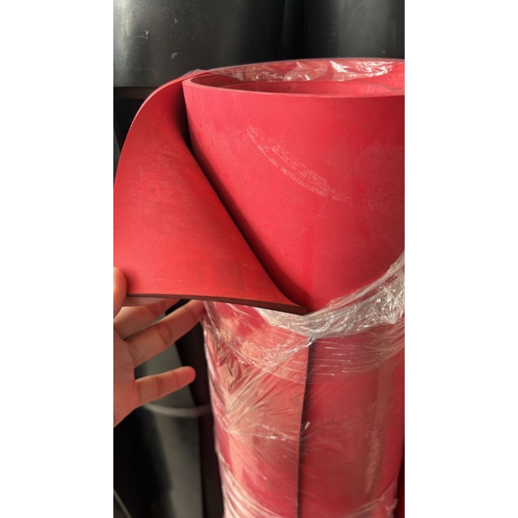 Jual karet sheet linatex merah ( 3mm × 120cm × 100cm ) | Shopee Indonesia