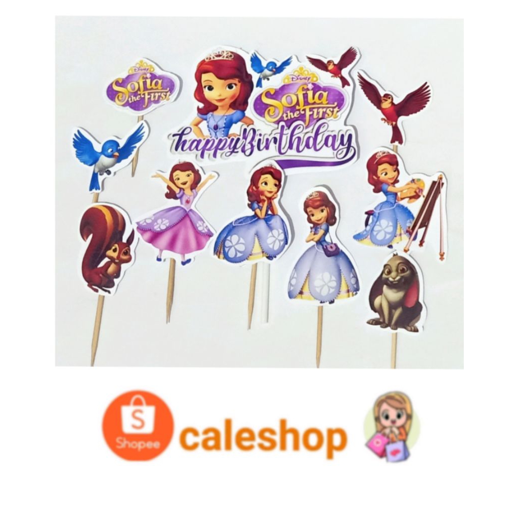 Jual Topper Kertas Ulang Tahun Princess Sofia | Shopee Indonesia