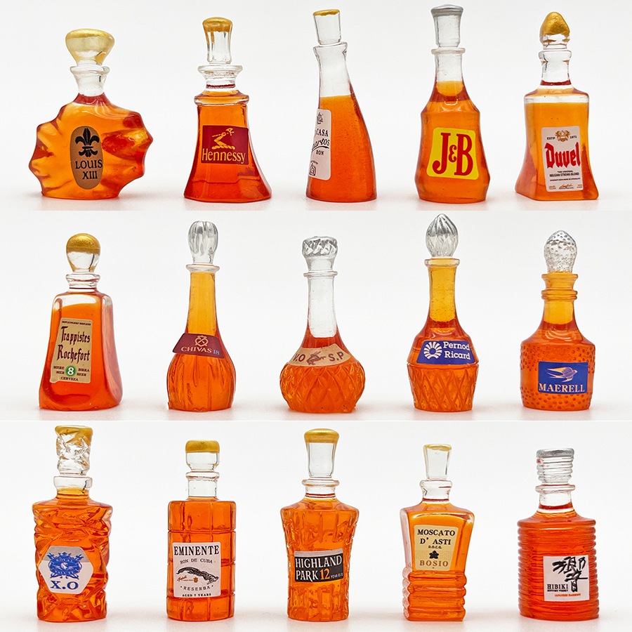 Jual Minuman Lucu Miniatur Botol Minuman Mini Kekinian Botol Mini Warna ...
