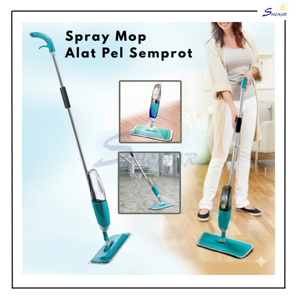 Jual Pel Lantai Otomatis Spray Mop Cleanze Alat Pel Lantai Pel Semprot ...