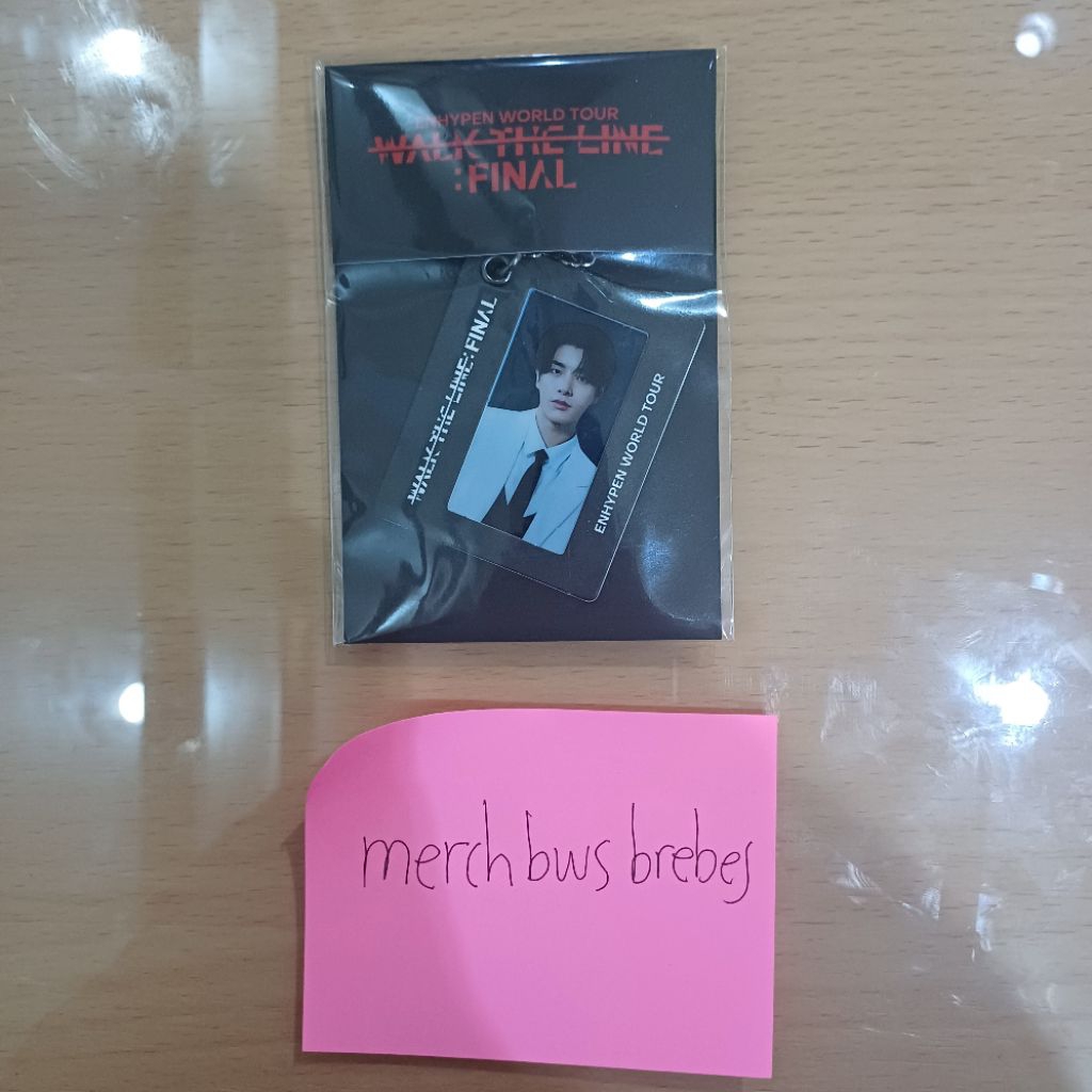 Jual Film frame keyring Walk The Line Final, Merch Enhypen World Tour ...