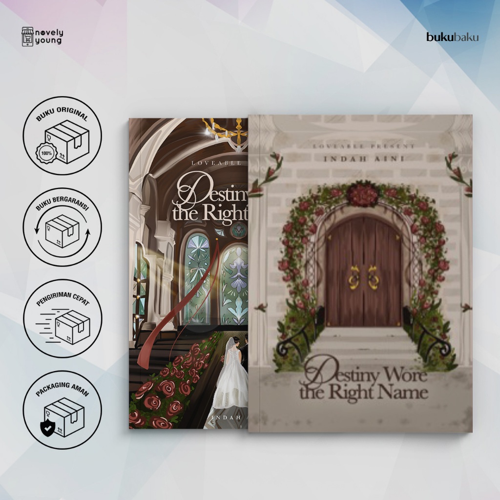 Jual Novel Destiny Wore the Right Name - Indah Aini - Loveable - Gratis ...