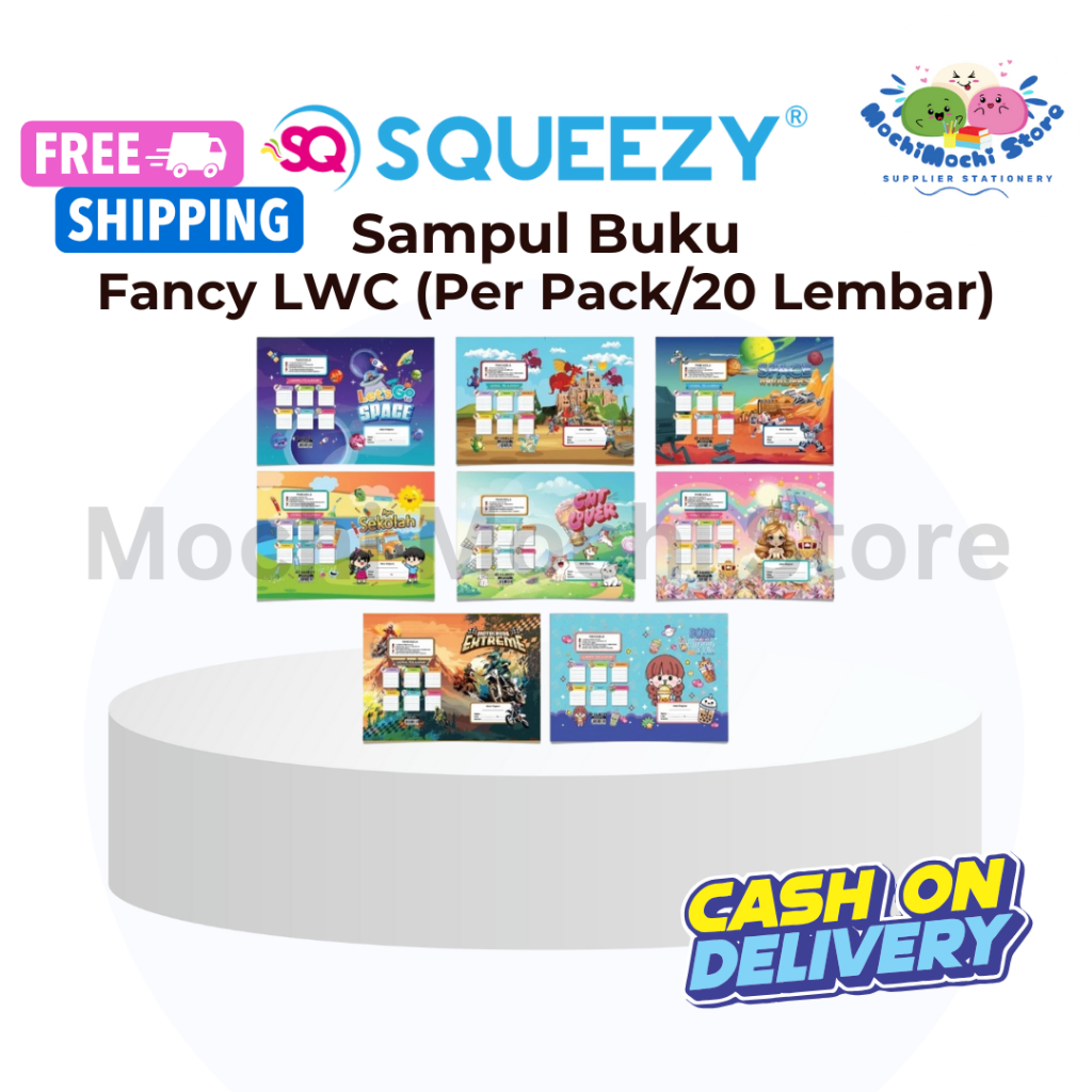 Jual PER PACK/20 LEMBAR Sampul Buku Fancy Kwarto LWC SKF-02 | 70gr ...