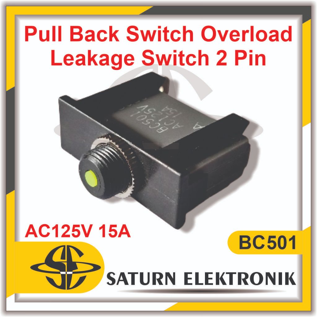 Jual Circuit Breaker / Overload Protector / Limit Switch BC501 AC125V ...