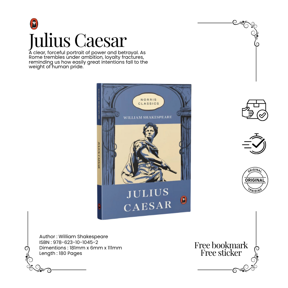 Jual [Norris Book] Julius Caesar by William Shakespeare - Novel ...