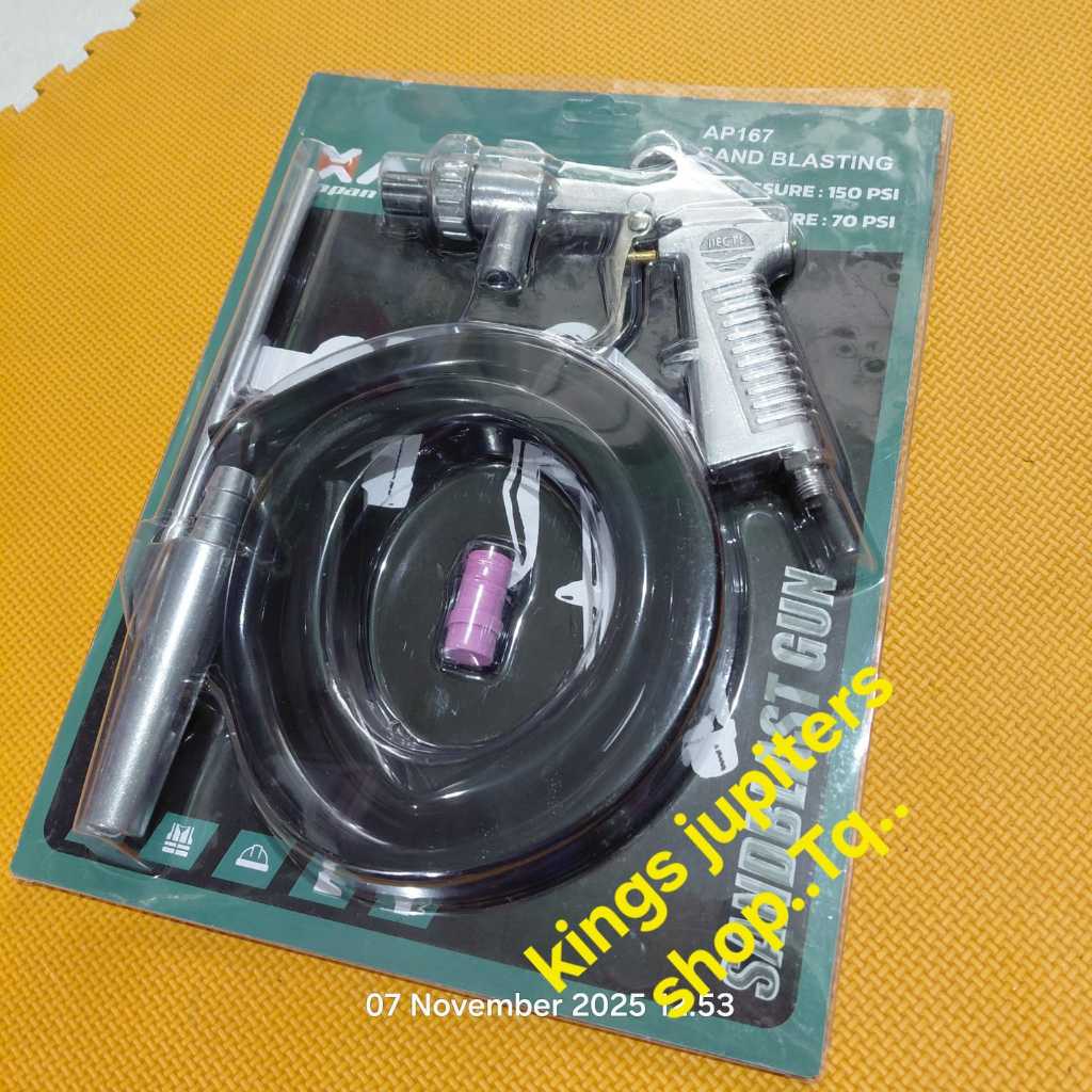 Jual SPREI GUN SAND merk APR atau IWT BLAST SPRAY GUN SANDBLASTING ALAT ...