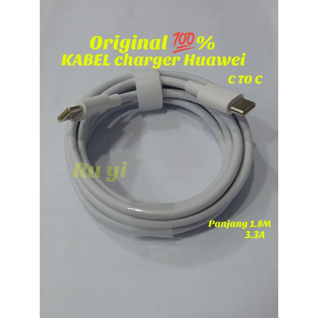 Jual Kabel Charger Laptop Huawei Matebook 13/14/D14/D15 Matebook E ...