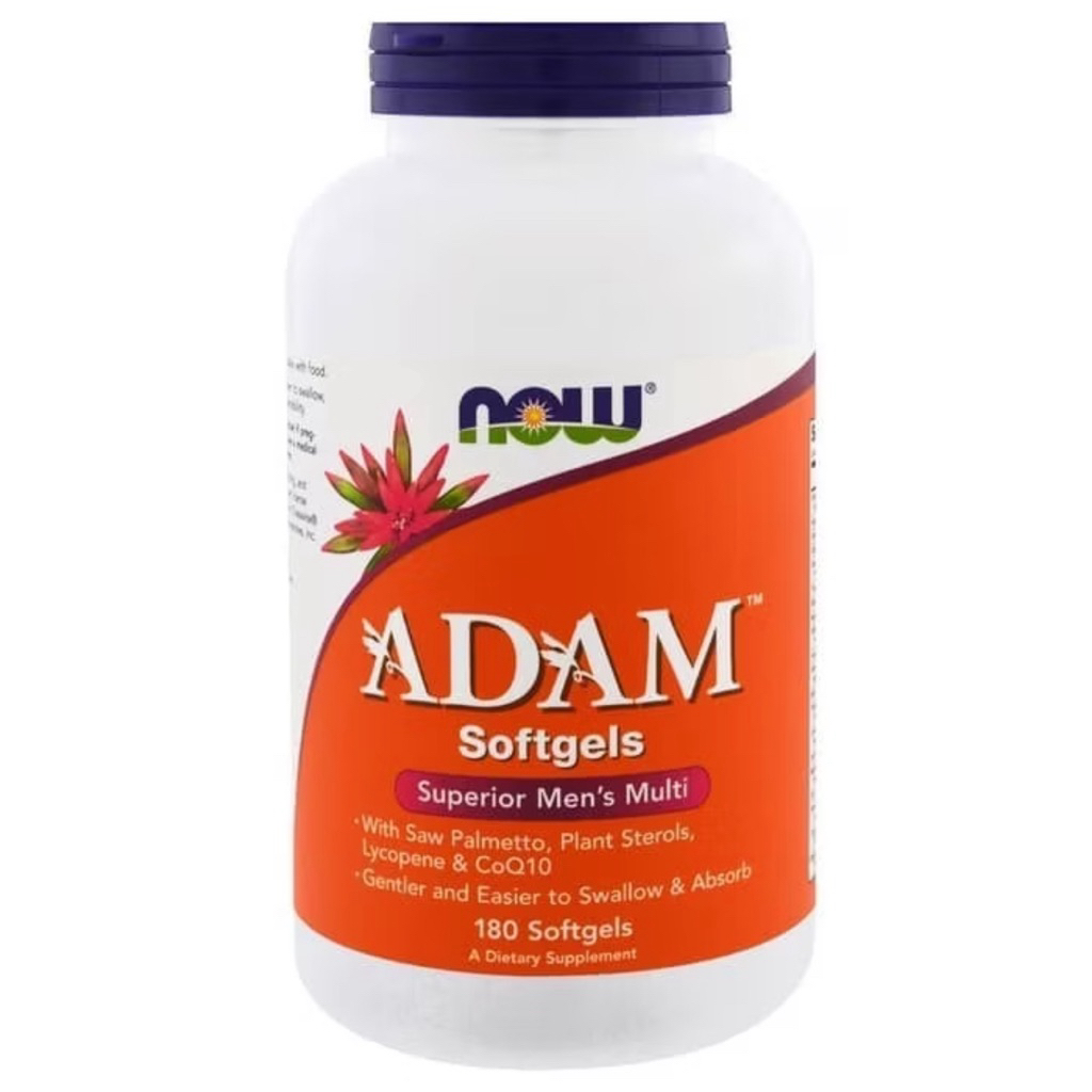 Jual NOW Adam Softgels Superior Men's Multi 180 Softgels Suplemen ...