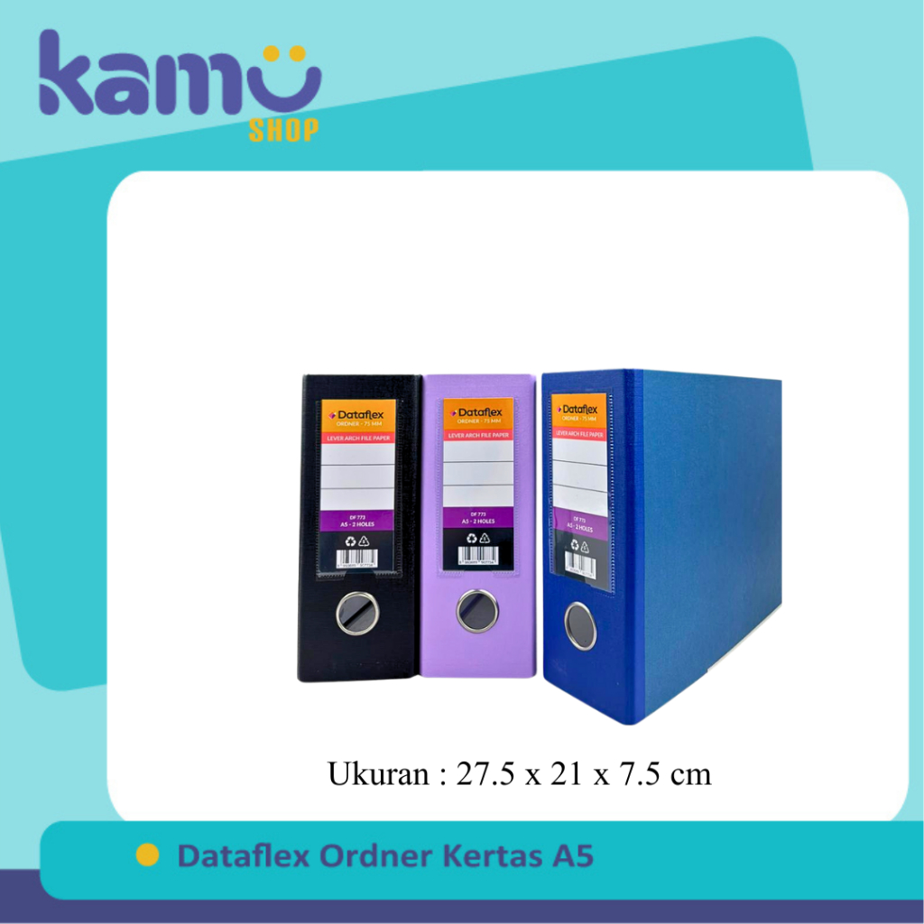 Jual Dataflex Ordner A5 Cover Kertas / Paper Lever Arch File A5 ...