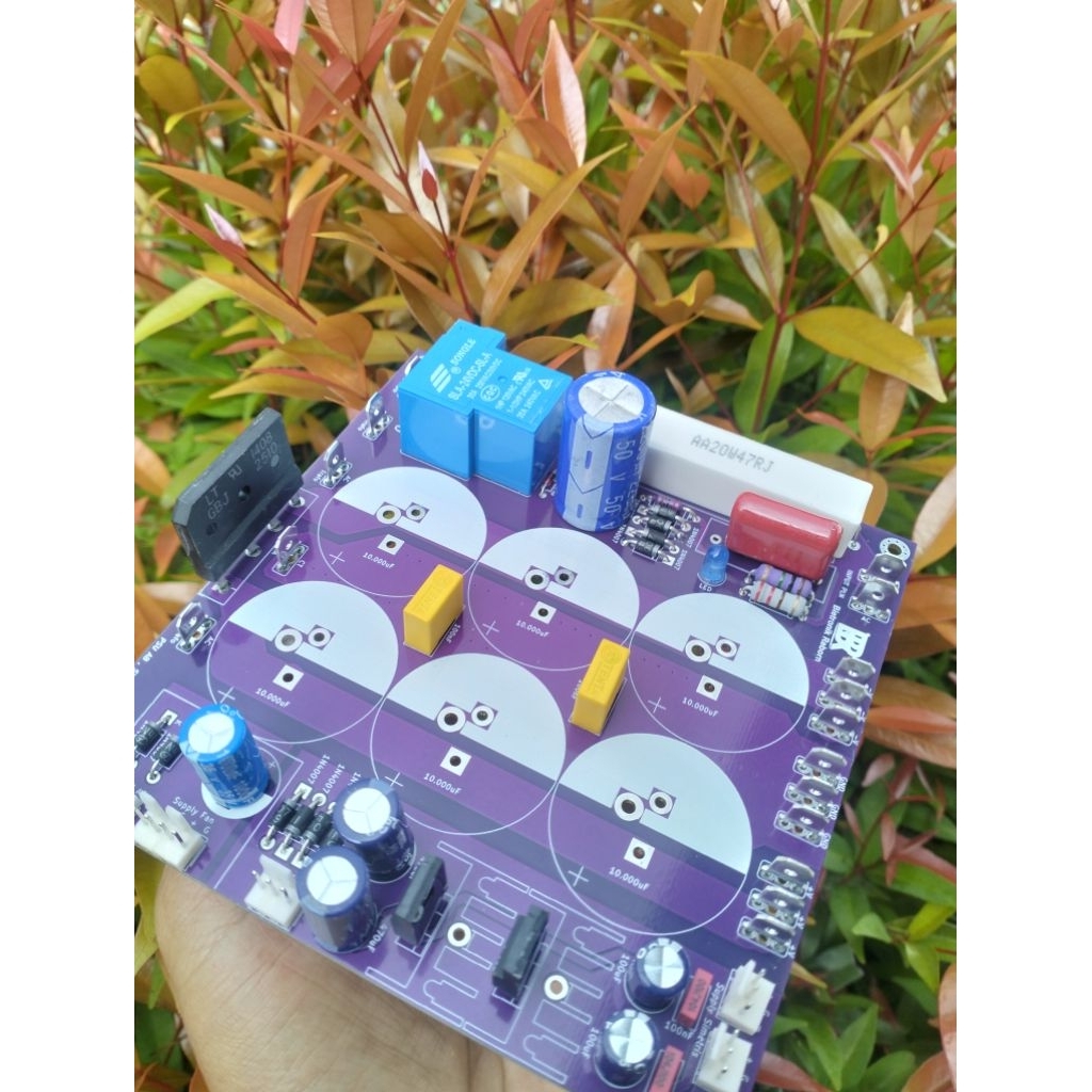 Jual kit PCB simetris untuk clas Ab isi 6 elko lengkap dengan sofstar ...