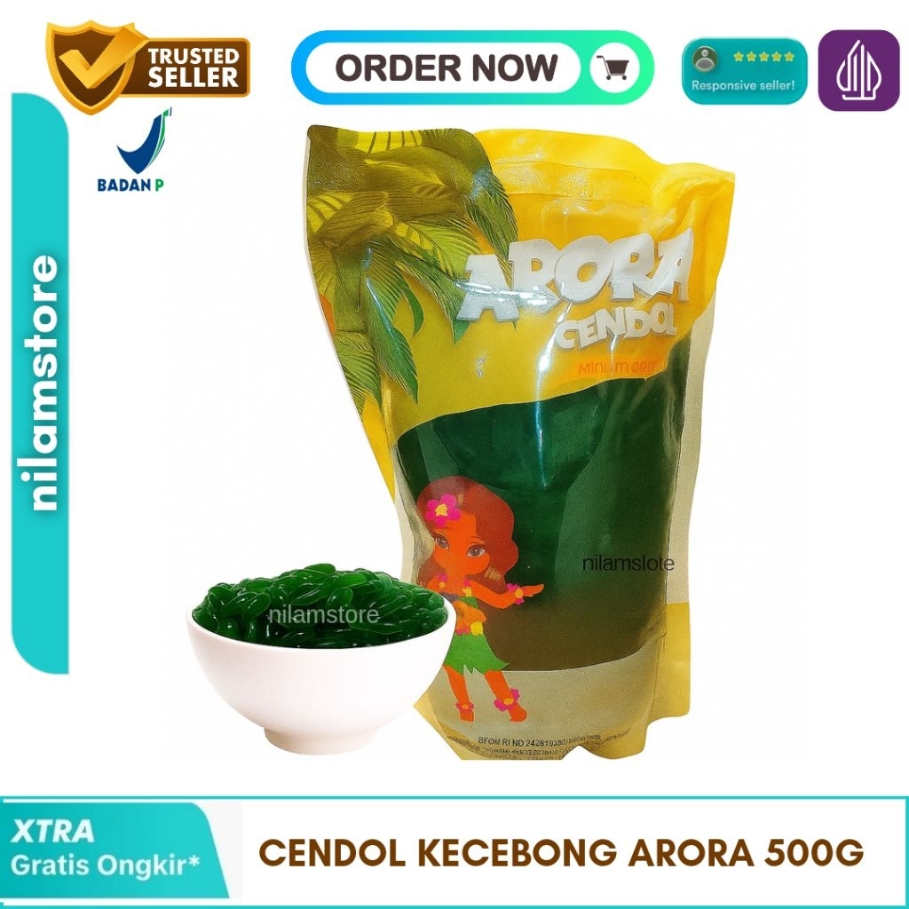 Jual Arora cendol Kecebong Instan 500g - Cendol Arora Enaakk | Shopee ...