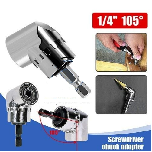 Jual Maxsupe ED-55 Adapter Sambungan Mata Bor Obeng Corner Turner For ...