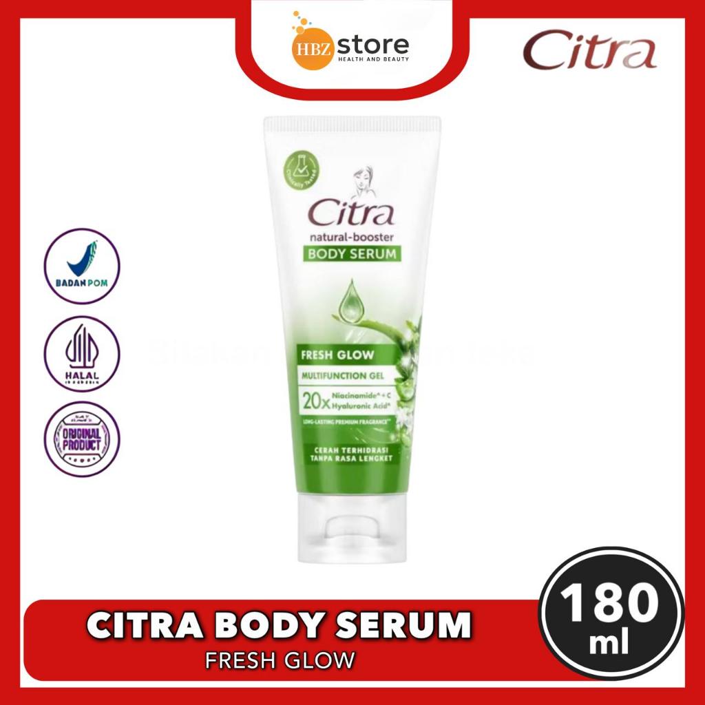 Jual Citra Natural Booster Body Serum Fresh Glow Multifunction Gel Aloe ...