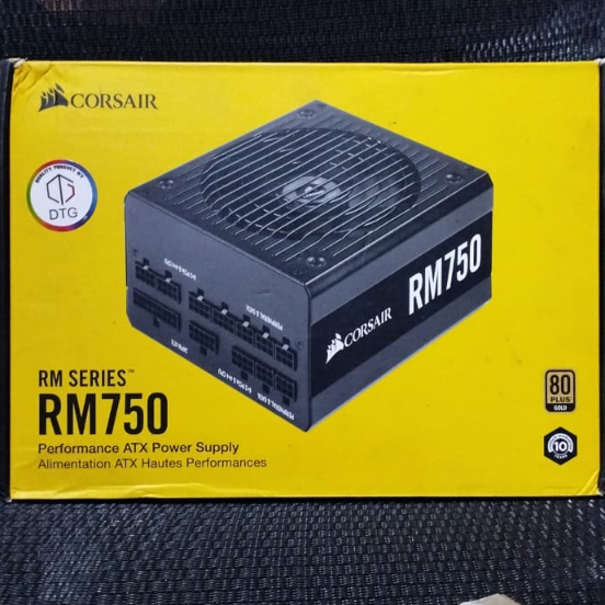 Jual PSU Power Supply Corsair RM750 80+ Gold ATX GARANSI 2031 | Shopee ...
