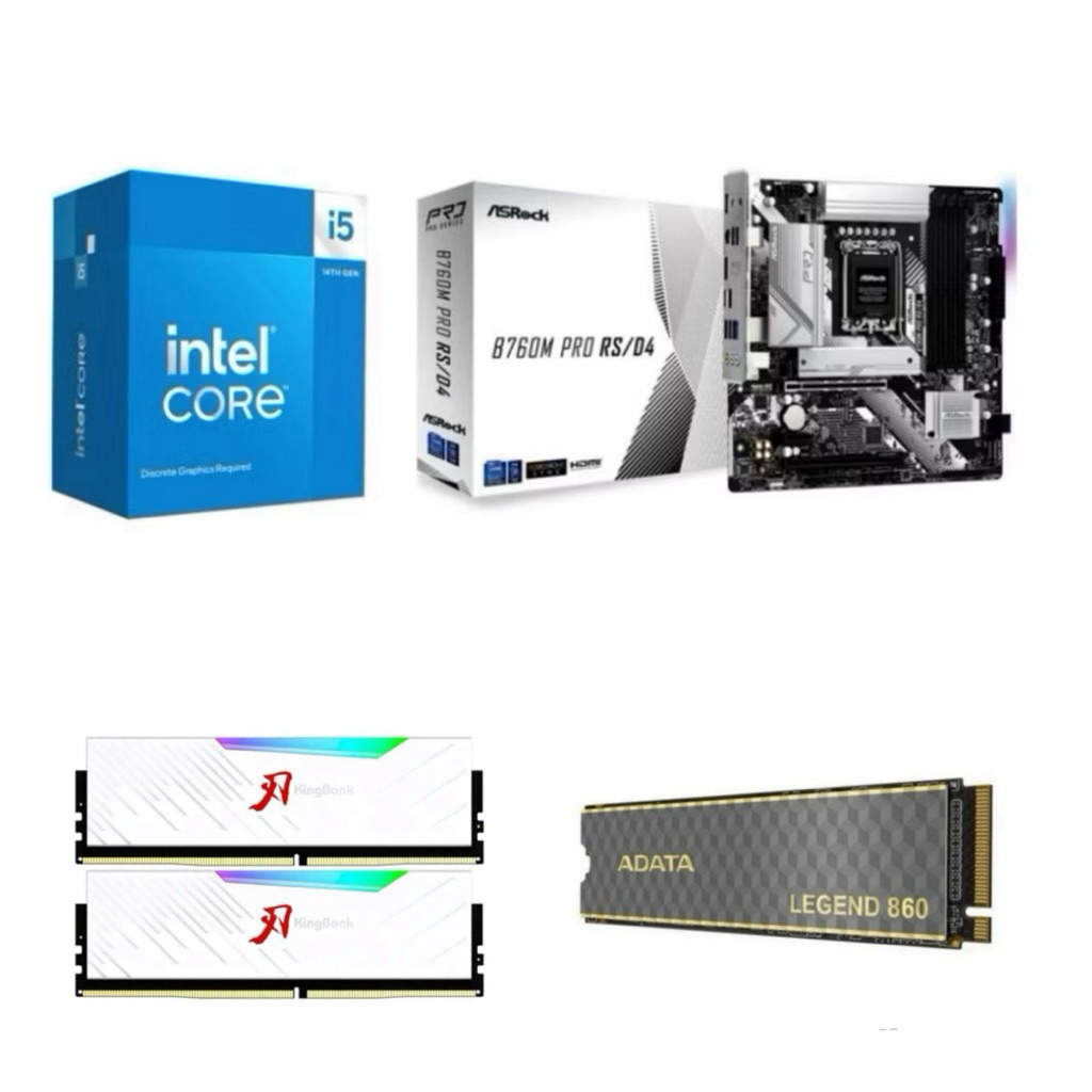 Jual Paket Processor Intel Core i5 14400F Box Gen 14 LGA 1700 RAM DDR4 ...