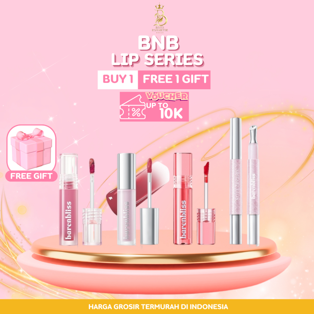 Jual BNB Barenbliss Lip series || Lily Glow Lip Tint || Apple Makes Adorable Mousse Tint || Star ...