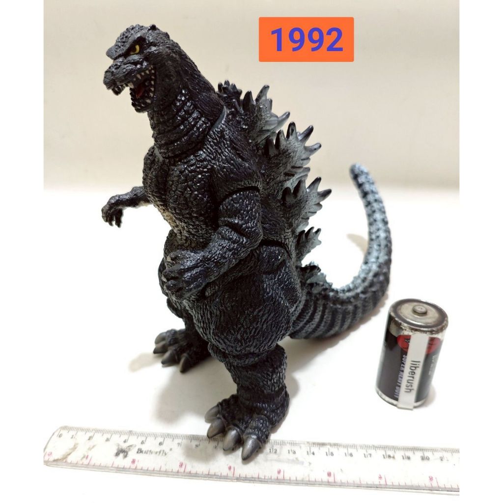Jual Vintage 1992 toho bandai sofubi heisei godzilla movie monster ...