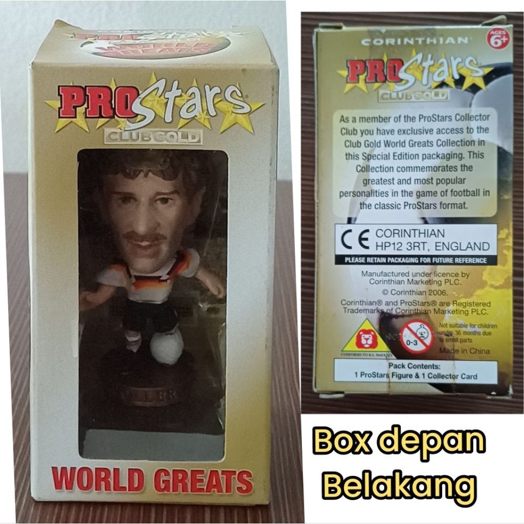 Jual Prostars Club Gold World Great, Voller (West Germany) | Shopee ...
