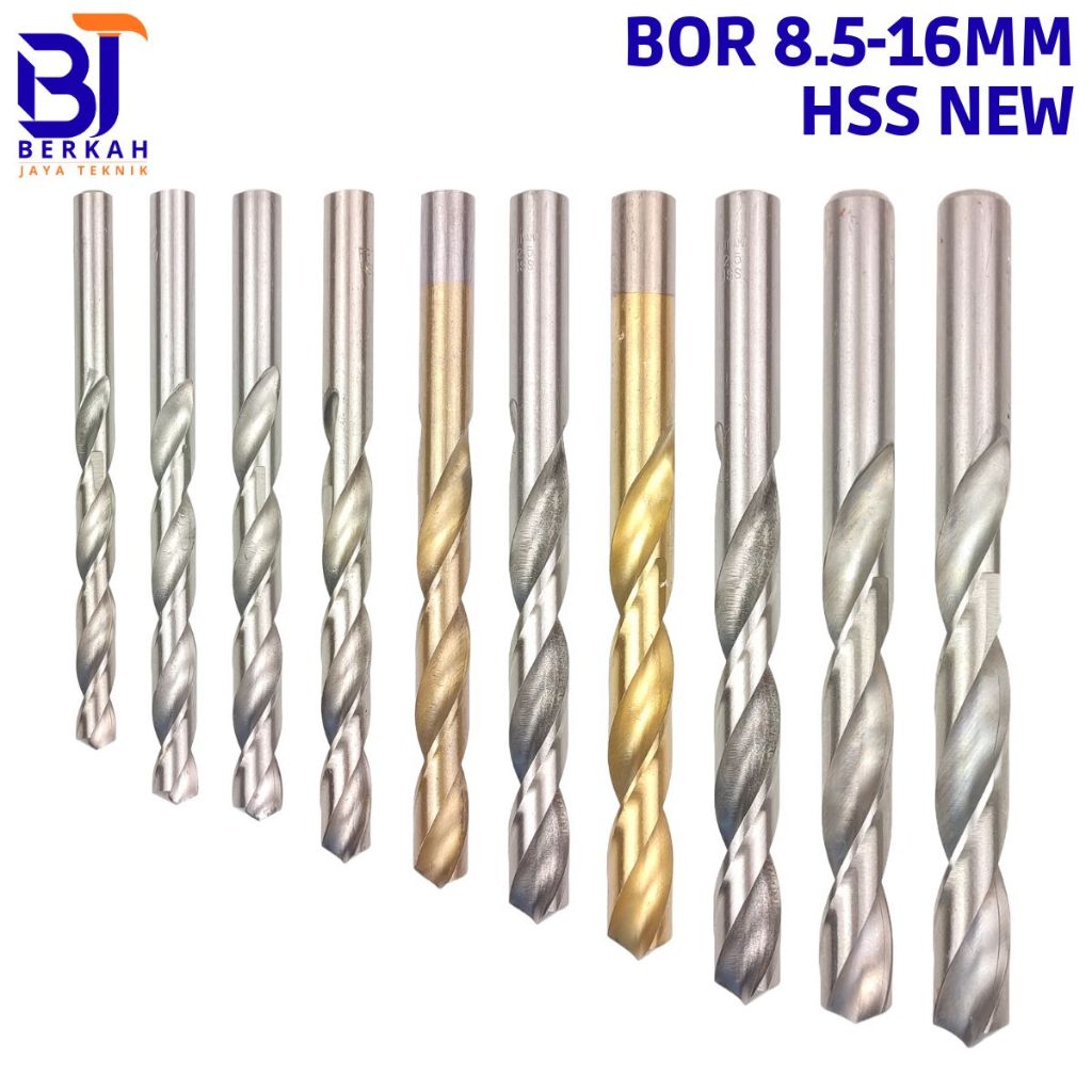 Jual Mata Bor 8.5mm-16mm Bor Besi Bor Kayu HSS Bukan Nachi YG Guehring ...