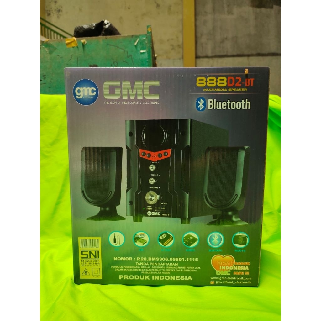 Jual SPEAKER GMC 888D2 | Shopee Indonesia