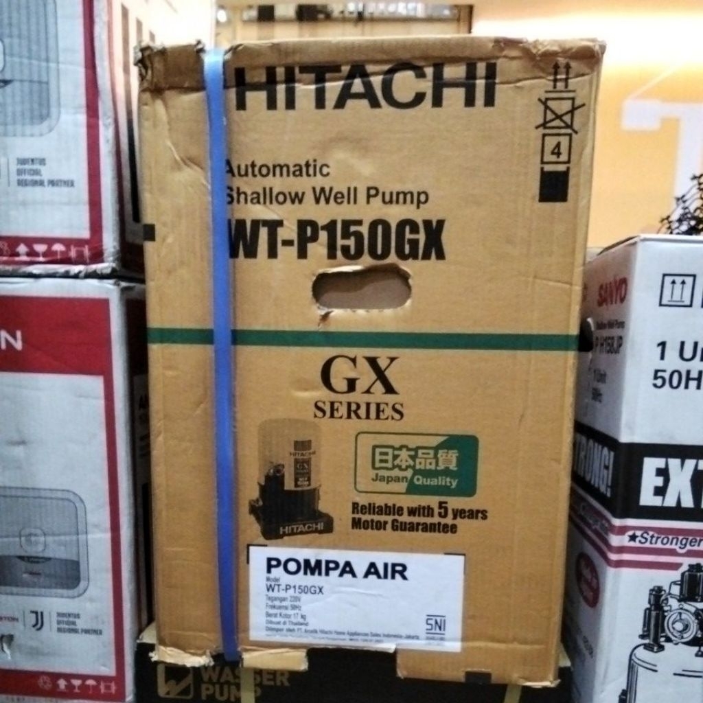 Jual Hitachi WTP-150GX Pompa sumur dangkal original | Shopee Indonesia