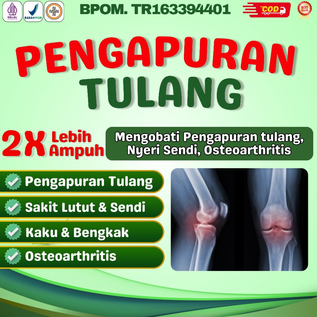 Jual Herbal Pengapuran Tulang Nyeri Sendi Tulang Keropos Osteoporosis ...